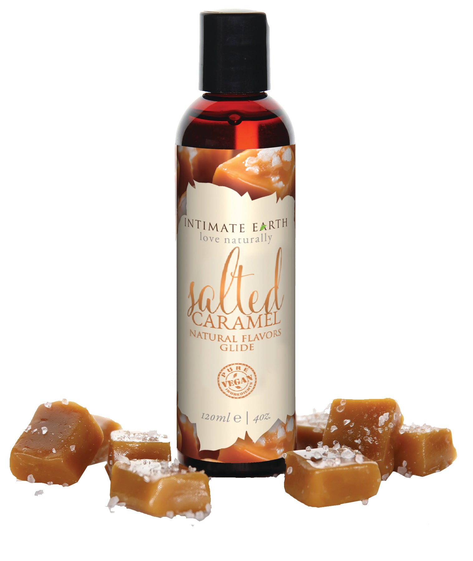 SALTED CARAMEL Natural Flavored Glide – Intimate Earth
